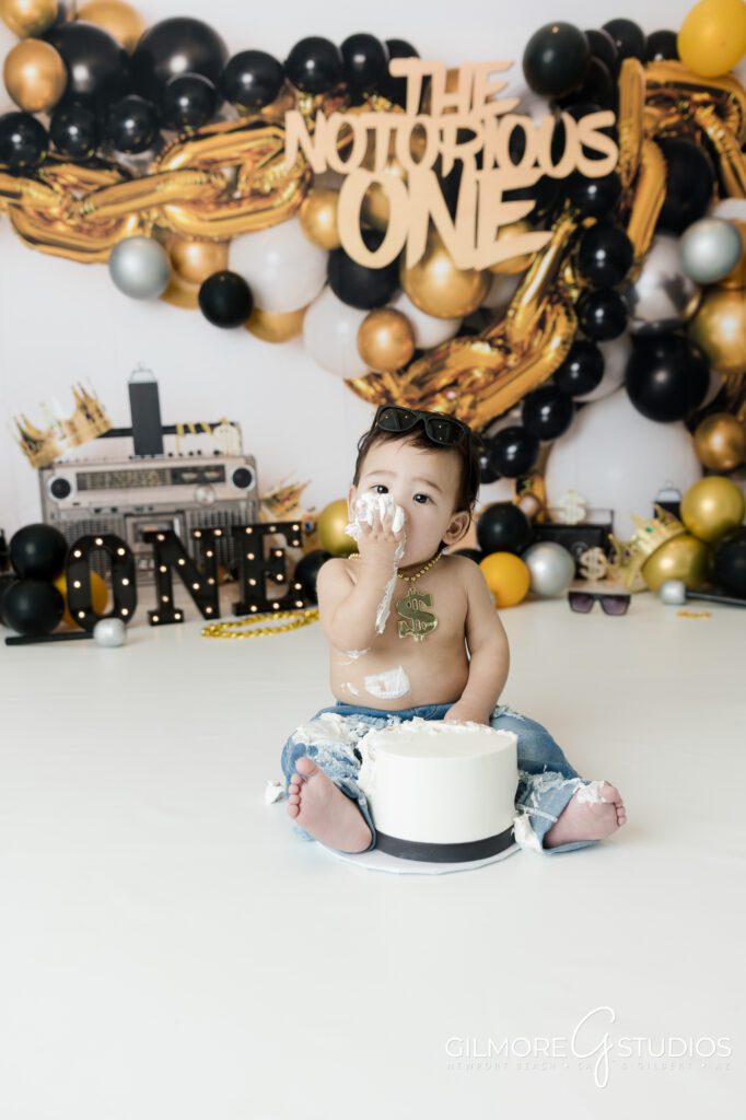 Biggie Smalls and the Sweet Symphony: The Notorious ONE's Cake Smash ...