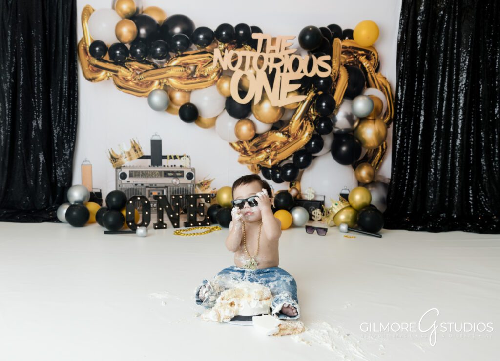 Biggie Smalls and the Sweet Symphony: The Notorious ONE's Cake Smash ...