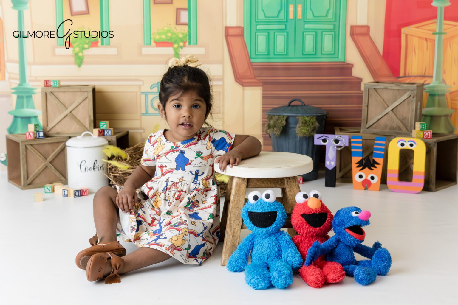 2nd Birthday Photographer – Sesame Street Theme Party in Newport Beach - Gilmore Studios ...