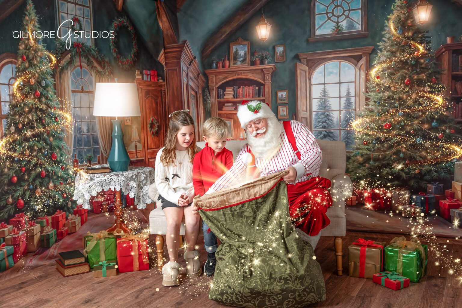 The Best Santa Experience in Orange County CA - Gilmore Studios | Orange County, CA Gilbert, AZ ...